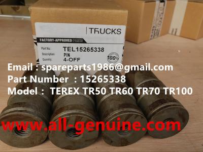 China TEREX 15265338 PIN  NHL MINING DUMP TRUCK TR35 TR50 TR60 TR100 3305B 3305F 3303 3307 TR45 TR70 MT4400 for sale