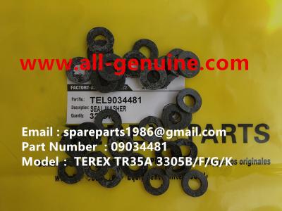 China 09034481 SEAL WASHER TEREX NHL SANY TR35A 3303 3305 3307 TR50 TR60 TR100 NTE240 NTE260 MT3600 MT3700 MT4400AC for sale