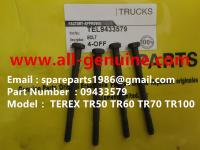 China TEREX 09433579 BOLT  NHL DUMP TRUCK TR35 TR50 TR60 TR100 3305B 3305F 3303 3307 TR45 TR70 MT4400 for sale