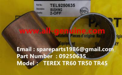 China TEREX 9250635 BUSHING MINING DUMP TRUCK NHL TR35 TR50 TR60 TR100 3305B 3305F 3303 3307 TR45 TR70 MT4400  ALLISON for sale