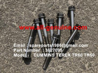China TEREX  3627095 SCREW  NHL DUMP TRUCK TR35 TR50 TR60 TR100 3305B 3305F 3303 3307 TR45 TR70 MT4400 ALLISON for sale