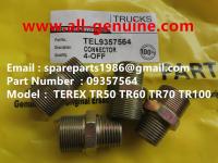 China TEREX 09357564 CONNECTOR OFF HIGHWAY NHL DUMP TRUCK TR35 TR50 TR60 TR100 3305B 3305F 3303 3307 TR45 TR70 MT4400 for sale