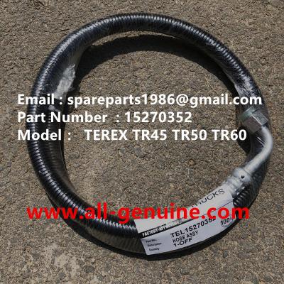 China TEREX 15270352 HOSE MINING DUMP TRUCK NHL TR35 TR50 TR60 TR100 3305B 3305F 3303 3307 TR45 TR70 MT4400  ALLISON for sale