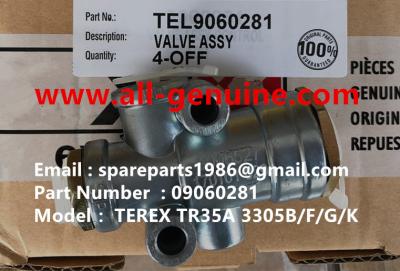 China TEREX 09060281 VALVE NHL MINING DUMP TRUCK TR35 TR50 TR60 TR100 3305B 3305F 3303 3307 TR45 TR70 MT4400 for sale
