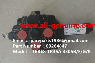 China 09264847 STEERING VALVE TEREX NHL UNIT RIG  ALLISON TR35A 3303 3305 3307 TR50 TR60 TR100 MT3300 MT3600 MT4400 for sale