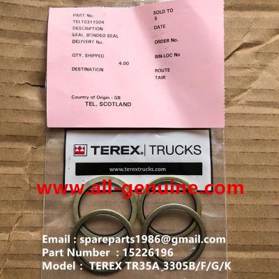 China TEREX 15226196 BONDED SEAL  MINING NHL DUMP TRUCK TR35 TR50 TR60 TR100 3305B 3305F 3303 3307 TR45 TR70 MT4400 CUMMINS for sale
