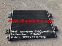 China TEREX 15270360 CONDENSER OFF HIGHWAY NHL MINING DUMP TRUCK TR35 TR50 TR60 TR100 3305B 3305F 3303 3307 TR45 TR70 MT4400 for sale