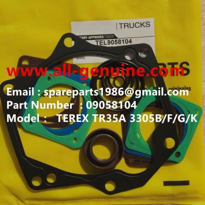 China TEREX 09058104 SEAL KIT OFF HIGHWAY NHL MINING DUMP TRUCK TR35 TR50 TR60 TR100 3305B 3305F 3303 3307 TR45 TR70 MT4400 for sale