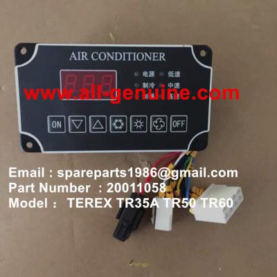 China TEREX 20011058 CONTROL PANEL  RIGID DUMP TRUCK NHL TR35A TR50 TR60 TR100 3303 3305B 3307 CUMMINS ALLISON UNIT RIG MT4400 for sale