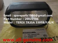 China TEREX 20022186 LAMP MINING QUARRY NHL RIGID DUMP TRUCK TR35 TR50 TR60 TR100 3303 3305B 3307 3311 for sale