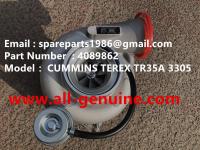 China TEREX 4089862 TURBO CHARGER MINING QUARRY NHL RIGID DUMP TRUCK TR35 TR50 TR60 TR100 3303 3305B 3307 3311 for sale
