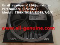China TEREX 07450645 BEARING CUP MINING QUARRY NHL RIGID DUMP TRUCK TR35 TR50 TR60 TR100 3303 3305B 3307 3311 for sale