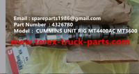 China 4326780 INJECTOR  TEREX UNIT RIG BUCYRUS MT4400AC MT5500 MT3600 NTE240 NTE260 NHL DUMP TRUCK HAULER for sale