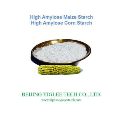 China Low GI Prebiotics Resistant Starch RS2 HAMS Non GMO High Amylose Maize Starch BEIJING YIGLEE TECH for sale