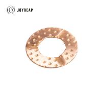 China CuSn6P CuSn8P0.3 Bronze Bearing Bushing Thrust Washer with 120N/mm² Load Capacity and -100℃ to +200℃ Temperature Range for sale