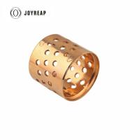 China WB802 Bronze Sliding Bearing with Lubrication Holes - CuSn8P0.3 Material, 120N/mm² Load Capacity, -100℃ to +200℃ Temperature Range for sale
