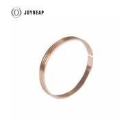 China ZR-095 Cylindrical Wrapped Bronze Bearing Bushing with 91.3% Copper Content for Plunger Guiding Ring Applications for sale