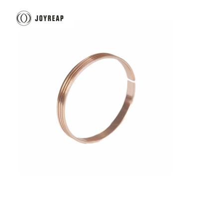 China ZR-095 Cylindrical Wrapped Bronze Bearing Bushing with 91.3% Copper Content for Plunger Guiding Ring Applications for sale