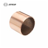 China ZR-090G Bronze Graphite Bushing with Oil Pockets - 91.3% Copper Alloy for Automotive Transmission Applications for sale