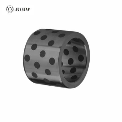 China FC250 Graphite Bronze Bearing Cylindrical Self-Lubricating Bushing 70 MPa Load 0.15 m/s Speed for sale