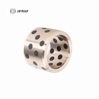 China Brass Graphite Bronze Bearing 500 Oiles Self-Lubricating Bushes with 750 MPa Tensile Strength and 50 MPa Load Capacity for sale