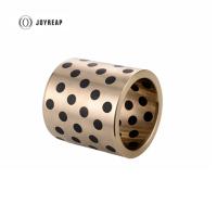 China C90800 Tin Bronze Graphite Bearings - Self-Lubricating Bushings with 50 MPa Load Capacity and 400°C Temperature Range for sale