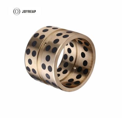 China JDB-20 Tin Bronze Graphite Bearing with 50 MPa Load Capacity and 400°C Temperature Rating for Industrial Applications for sale