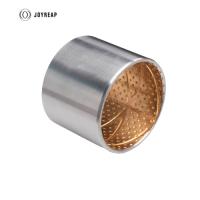 China ZR-036 Wrapped Bimetal Bushing with CuSn6Zn6Pb3 Bronze Alloy and Steel Back for Medium Load Applications for sale