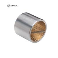 China ZR-032 Bimetal Bushing Steel Back SAE 799 Bronze Alloy Bearing 120 N/mm² Load Capacity for sale