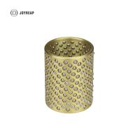 China Precision Brass Ball Retainer Bearing Cage 62-67HRC Hardness with 30N/mm² Load Capacity and 0.002mm Deviation for sale