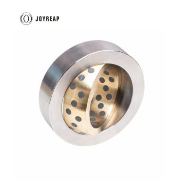 China Oiles 500 Spherical Plain Bearings with CuAl10Ni Aluminum Bronze and Graphite for High Load Applications for sale