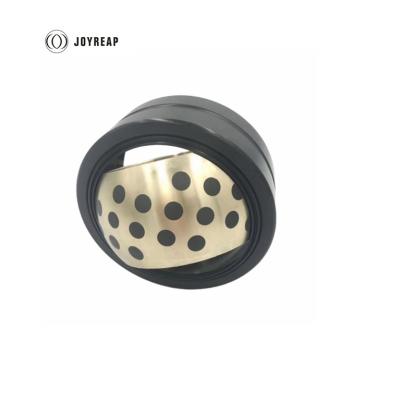 China GCr15 Bronze Spherical Plain Bearings JDBS-30 with CuSn12 Oilless Bronze Bushing for Heavy Load Applications for sale