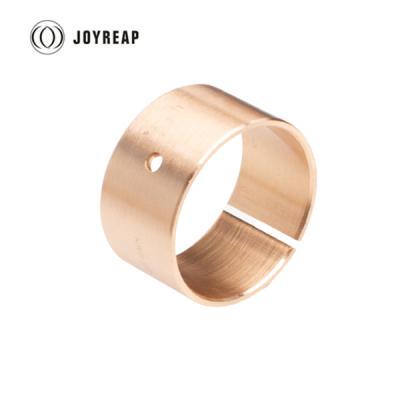 China ZR-090S Self-Lubricating Bronze Bushing 120N/mm² Load Capacity CuSn8P0.3 Alloy Agricultural Bearings for sale