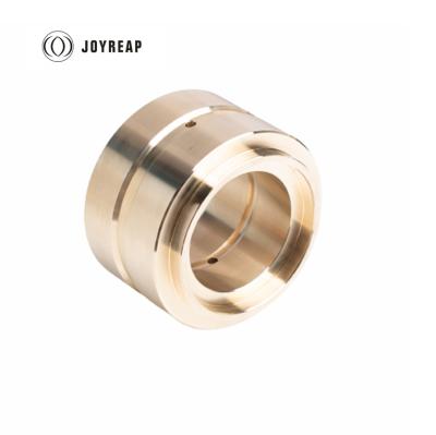 China Custom Solid Bronze Bearing Bushing High Precision CNC Machined for Excavator Loader Applications for sale
