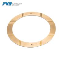 China Bimetal Self-Lubricating Thrust Washer with CuSn10Pb10 Bronze Alloy - 130 N/mm² Load Capacity, 250°C Temperature Rating for sale
