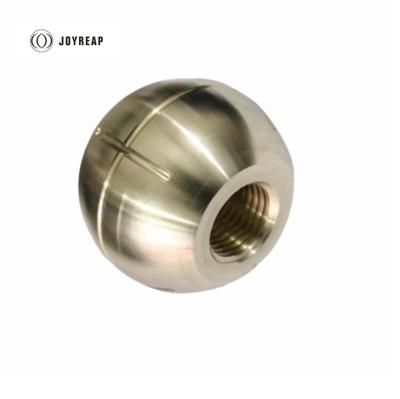 China JDB-1U P90 Spherical Plain Cast Solid Bronze Bearing Copper Alloy with Oil Grooves for High Load Applications for sale