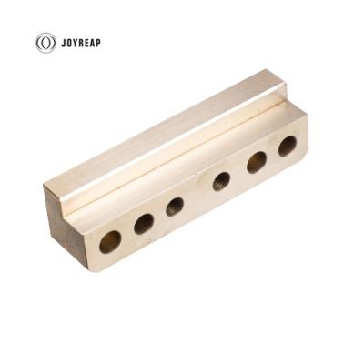China JDB-P Graphite Plugged Bronze Wear Plate Oiles 500SP for Plastic Moulds - CuZn25A16Fe3Mn3 Material Oilless Operation for sale