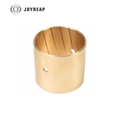 China 10QK255P2 Bronze Trunnion Bushing for Leaf Spring Suspension - Brass Material with Oil Grooves and Multiple OEM Compatibility for sale