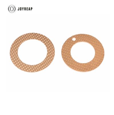 China Alto 023196 Bronze Thrust Washer CuSn8P0.3 Alloy - 120 N/mm² Static Load, 2 m/s Speed Rating for sale