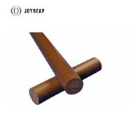 China 40% Bronze Filled PTFE Rod Tube Sheet Material with 2400 PSI Tensile Strength and 62-72 Shore D Hardness for sale