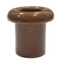 China Glazed Ceramic Bushing 469916750 Cable Holder for Wall Through Hole Wiring for sale