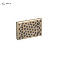China Oil-Free Slide Plates Copper Alloy Graphite Embedded SEW150-250 Wear Plates for sale