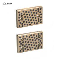 China Oil-Free Slide Plates Copper Alloy Graphite Embedded SEW150-250 Wear Plates for sale