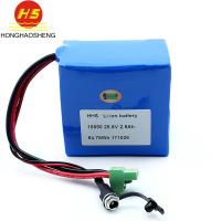 China 25.9V 2000mAh 7S1P 18650 Rechargeable Li-Ion Battery Pack for Power Tools for sale