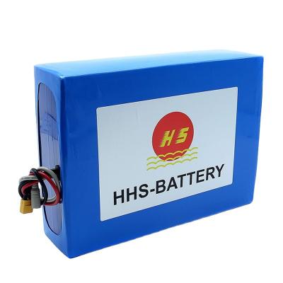 China 16s 60v 25ah Li Ion 16S1P 18650 Battery Pack for sale