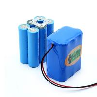 China 11.1V 6800mAh NCR18650B 3S2P 18650 Rechargeable Li-ion Battery Pack for sale