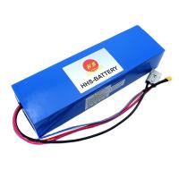China 72v 12ah 1200W 20S4P HHS Flat Lithium Ion Battery for sale