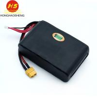 China HHS 18650 4S 14.8V 6.6Ah 12Ah Lithium Battery Pack for Bait Boat RT3 RT4 for sale