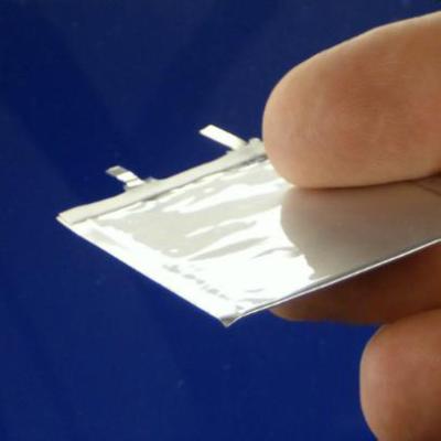 China 3.7 Volt 0.5mm Thin Film HHS Smart Card Battery for sale