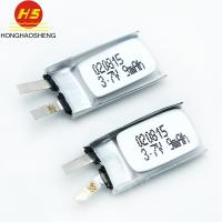 China Ultra Thin 020815 3.7V 9mah Lithium Polymer Battery for sale